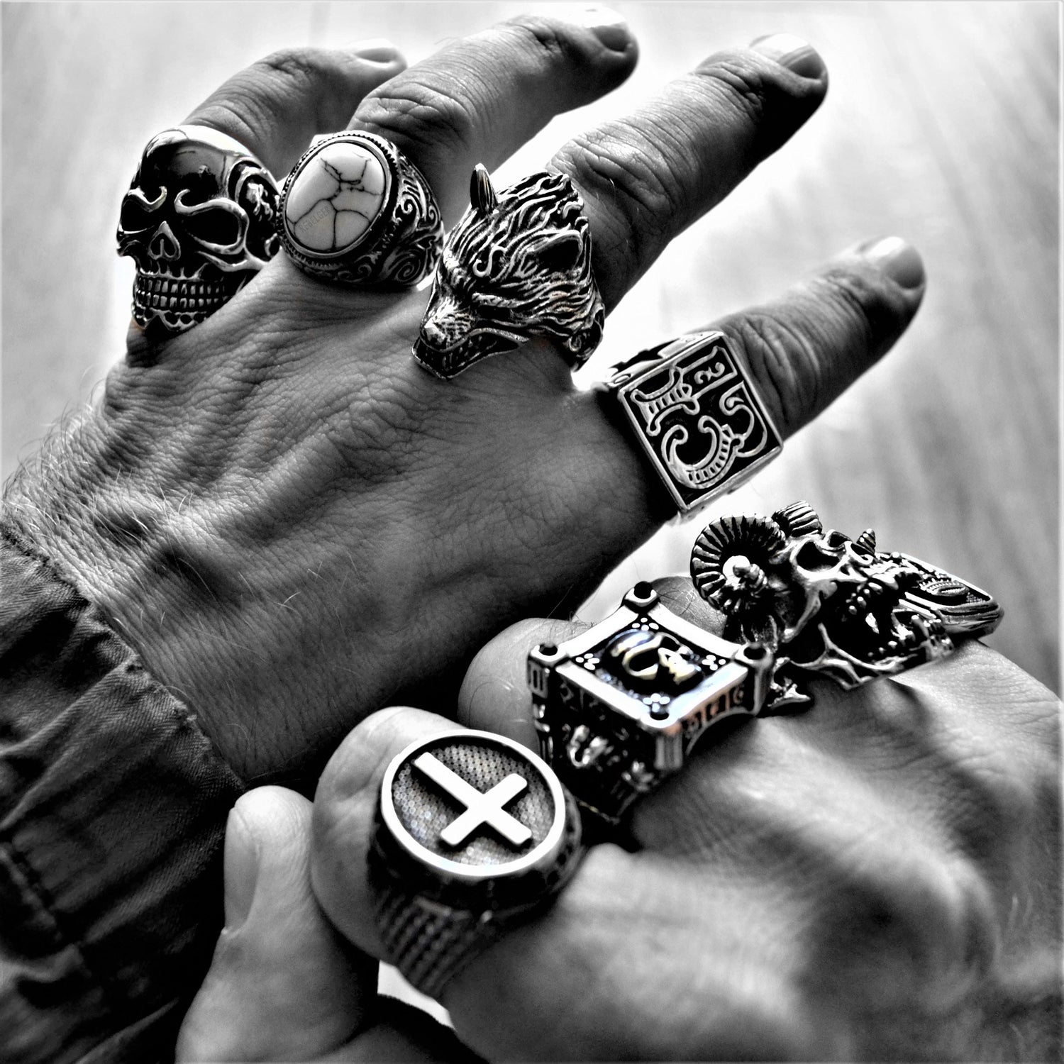 That Rock Aesthetic - Unique Mens Rings & Rock n Roll Fashion Jewelry