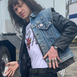 Stranger Things Eddie Munson Rings Collection Mens - Silver - Unisex ...